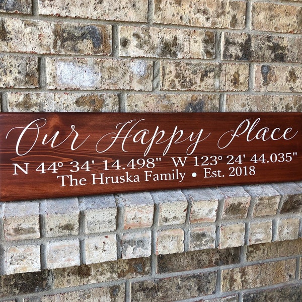 Happy Place Signs - Etsy