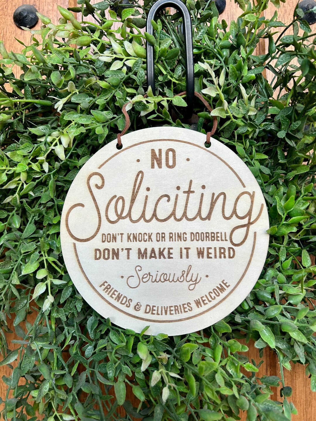 No Soliciting Sign, No Soliciting Door Sign, Do Not Disturb Sign, Do ...
