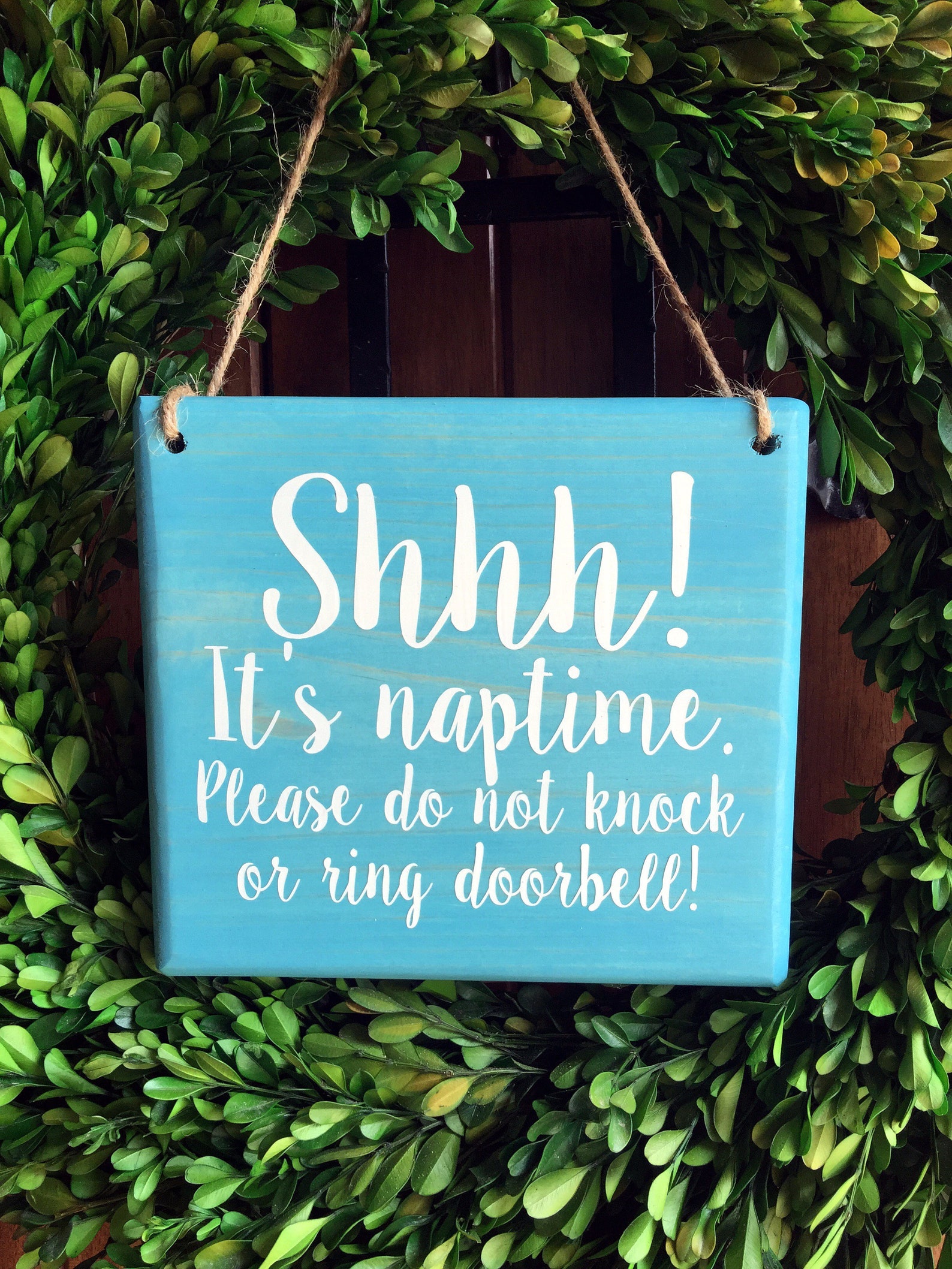 Baby Sleeping Sign Sleeping Baby Sign Naptime Door Sign | Etsy