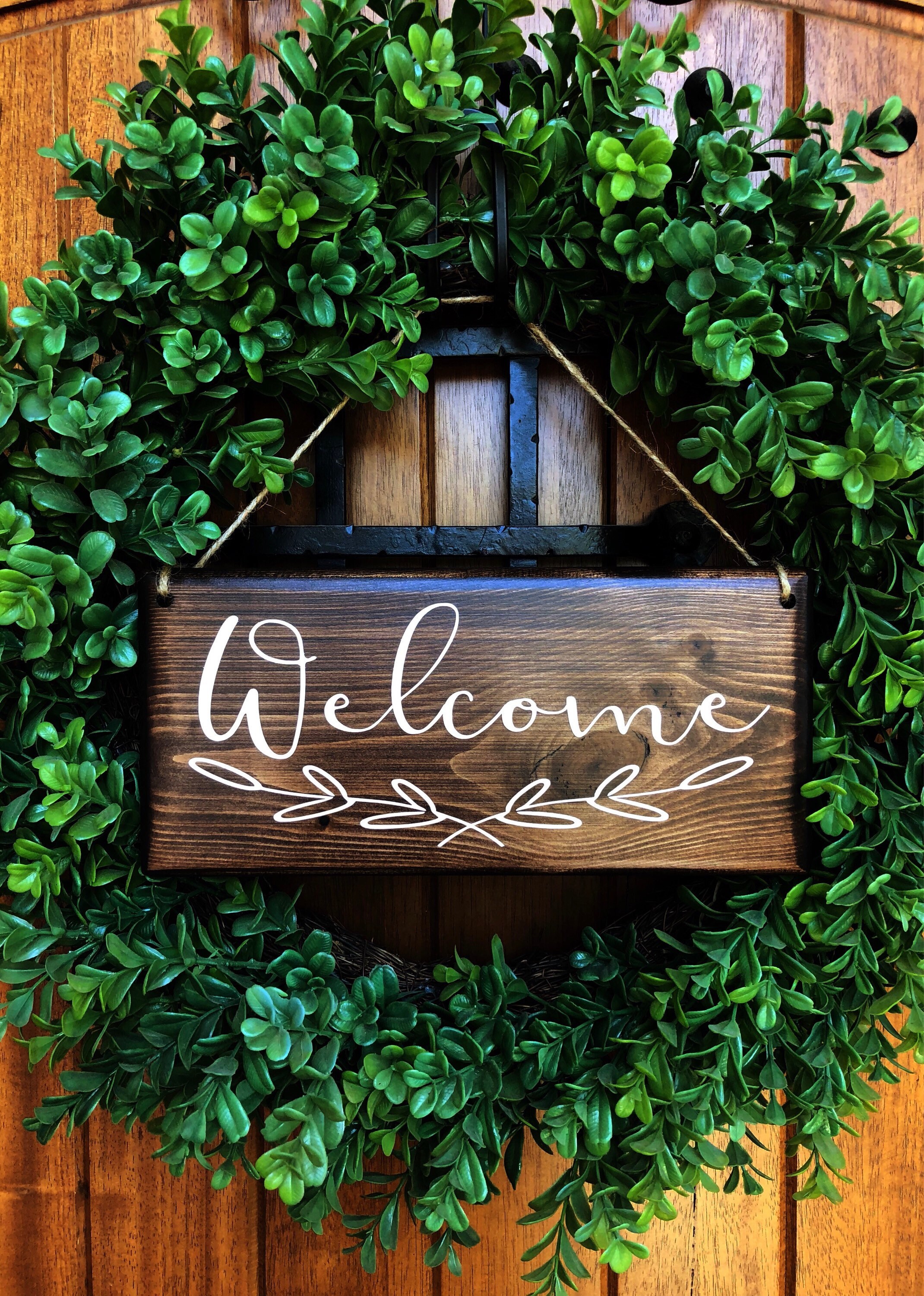 Welcome Sign | Welcome Door Sign | Door Sign | Door Hanger | Hanging ...