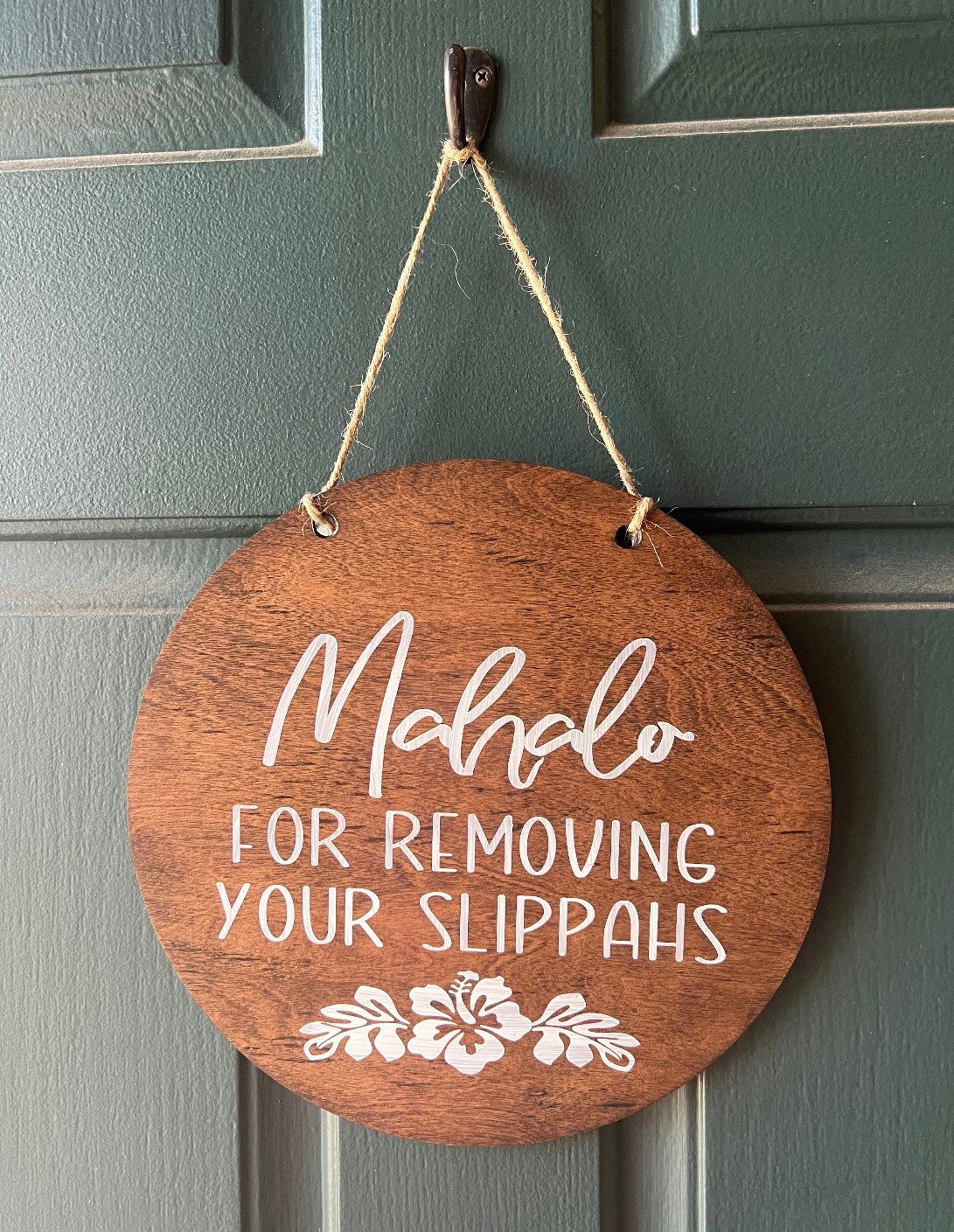 Mahalo Sign Aloha Sign Please Remove Shoes Sign Remove - Etsy