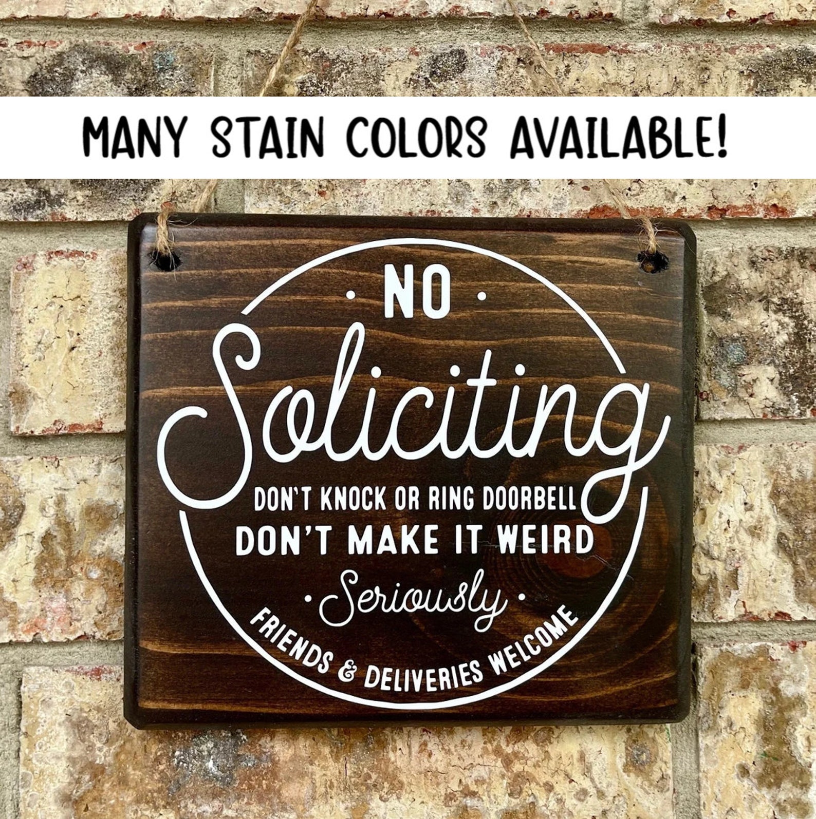 No Soliciting Sign No Soliciting Door Sign Do Not Disturb - Etsy Canada