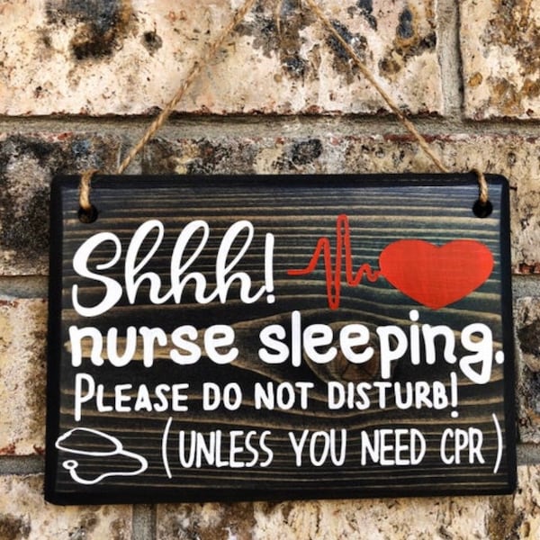 Nurse Sign - Etsy