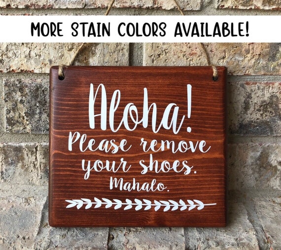Mahalo Sign
