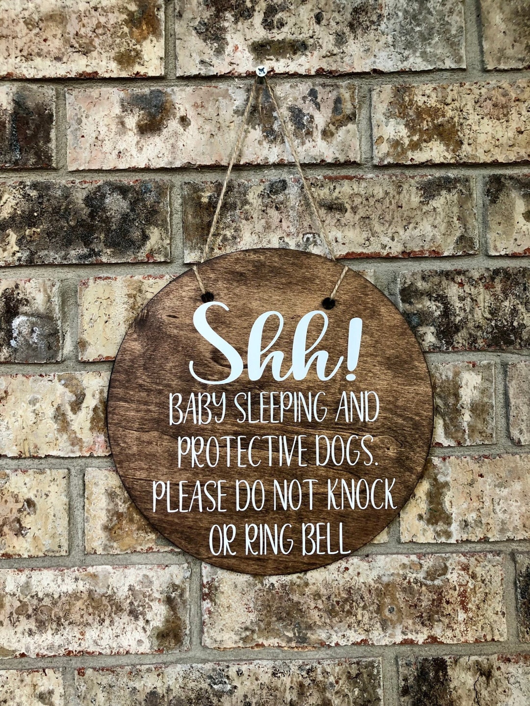 Baby Sleeping Sign, Dog Sign, Sleeping Baby, Naptime Sign, Do Not ...