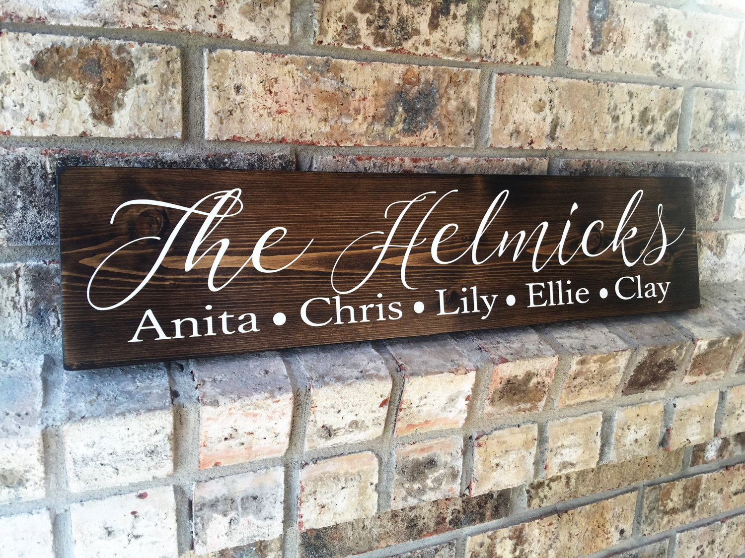 Family Sign Family Name sign Personalized Sign Custom | Etsy