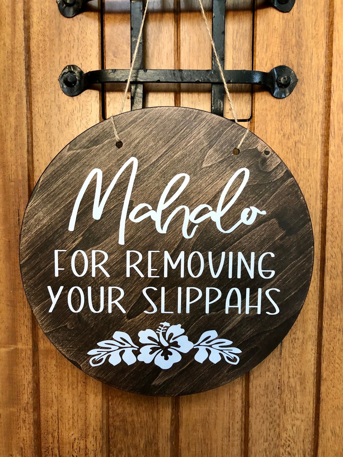 Mahalo Sign Aloha Sign Please Remove Shoes Sign Remove | Etsy