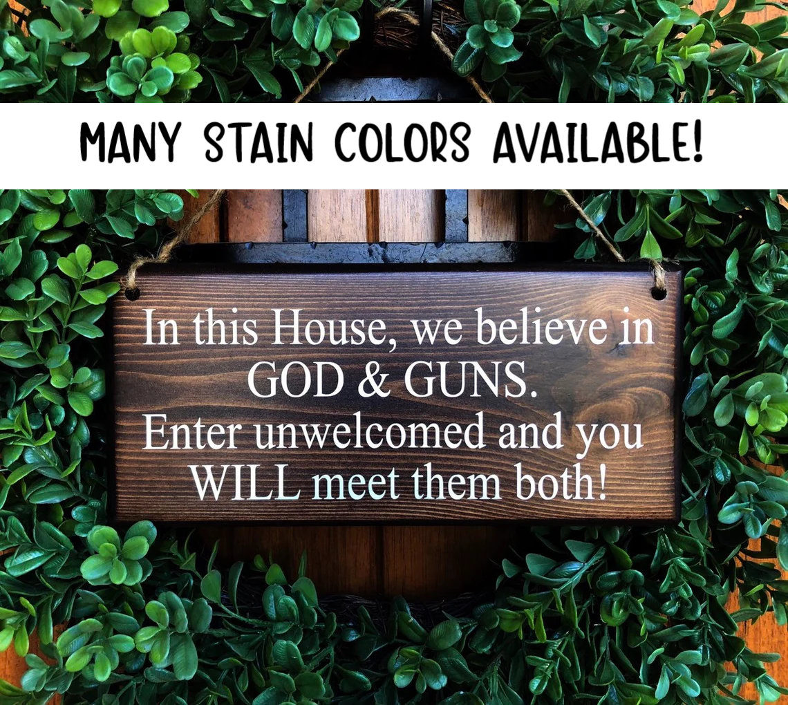 2nd Amendment Signs | Guns Sign | Do Not Disturb Sign | No Trespassing ...