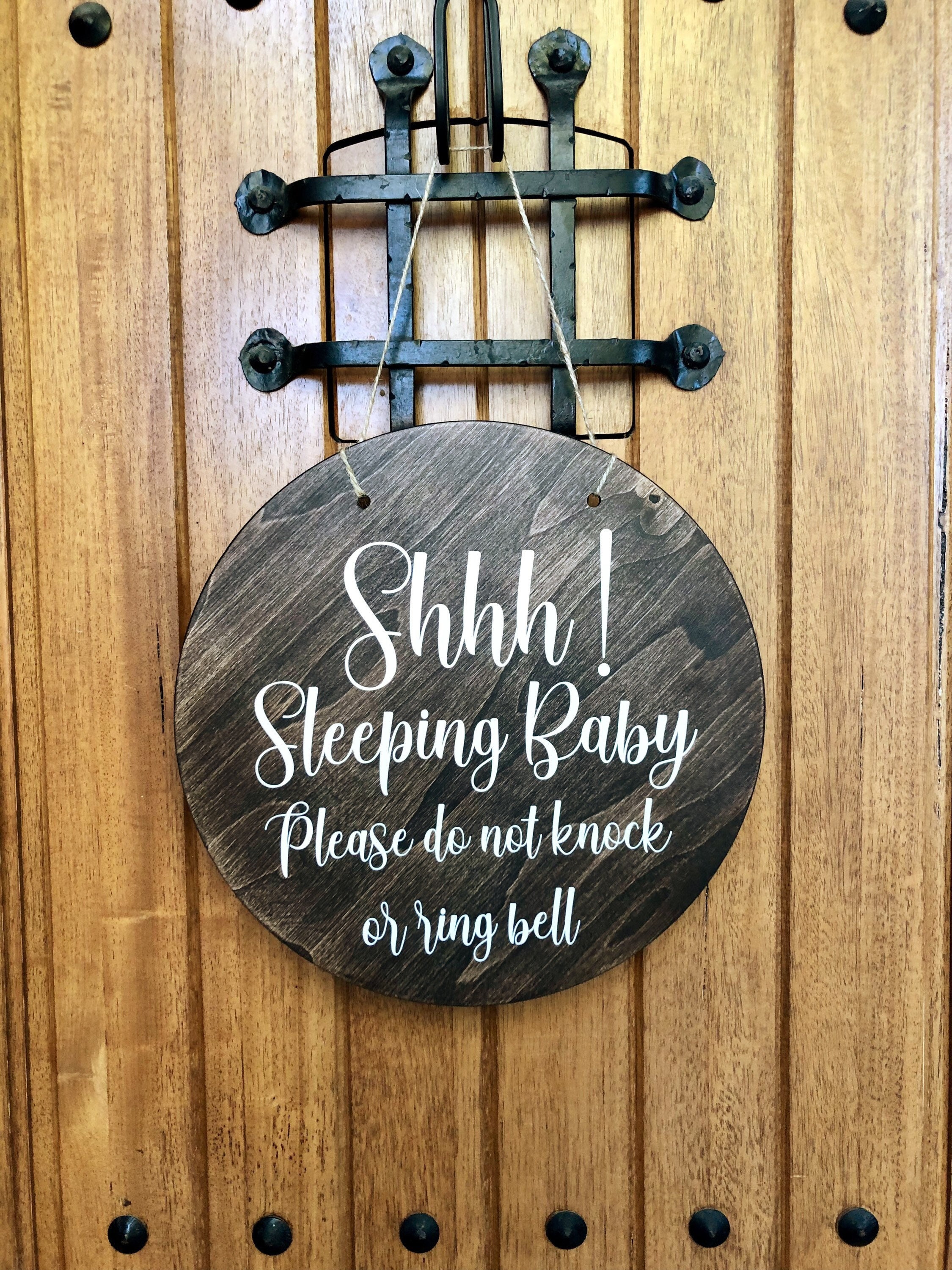 Please Don't Ring Bell Sign No Soliciting Sign Do Not Disturb Sign ...