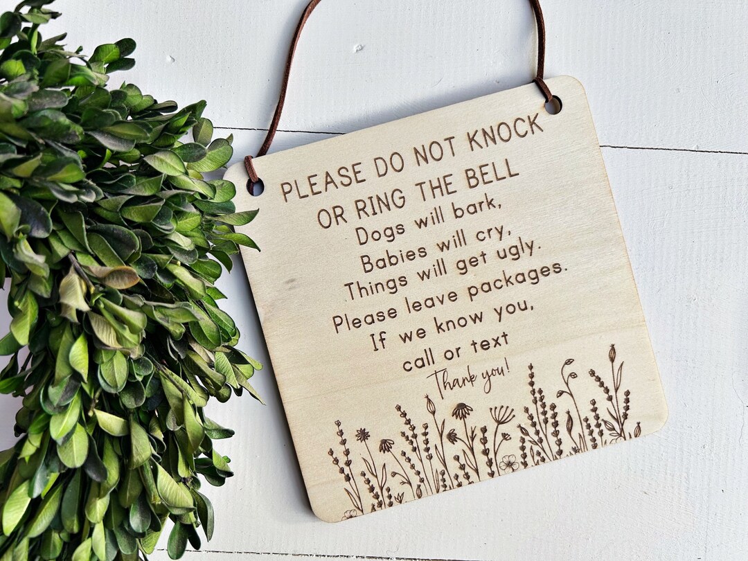 No Soliciting Sign, Protective Dog Sign, Responsive Dog Sign, Do Not ...