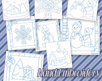 Hand Embroidery Quilt Blocks - Etsy