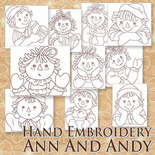 Raggedy Ann Pattern - Etsy