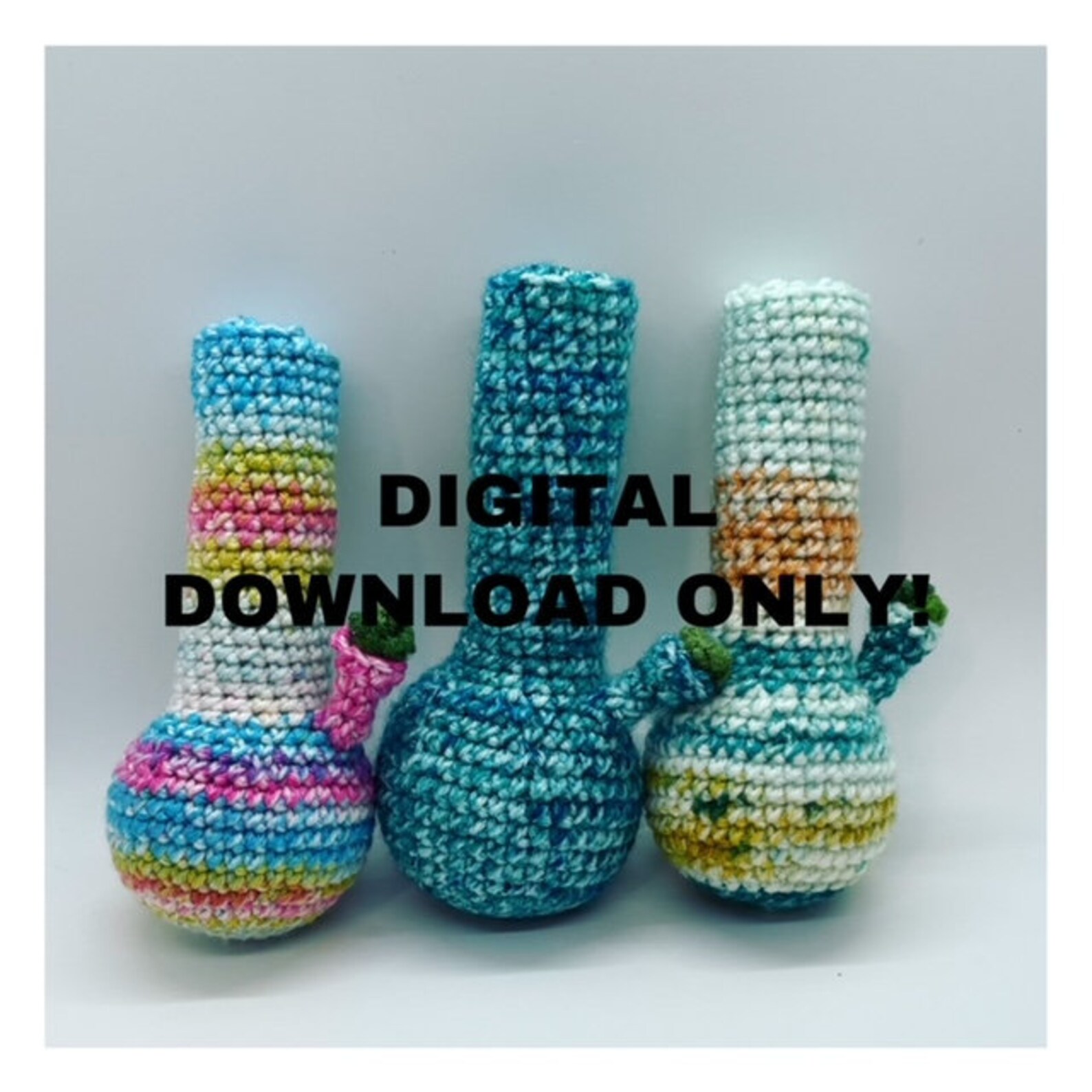 Bong Amigurumi Pattern Pdf/bong/weed Crochet Pattern/crochet | Etsy