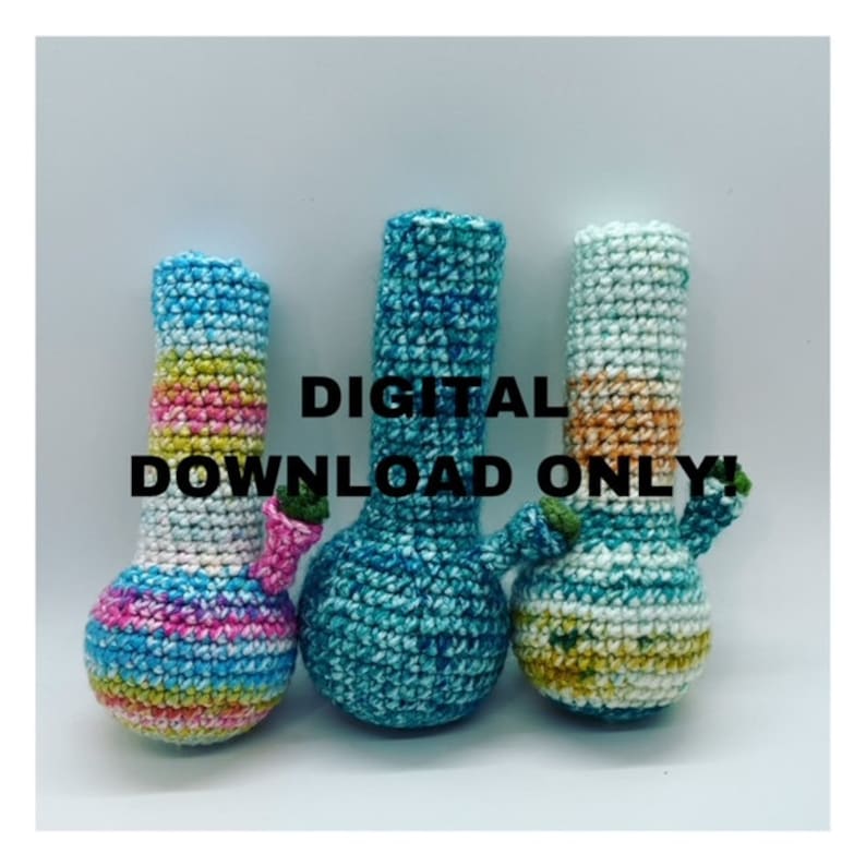 Bong Amigurumi Pattern Pdf/bong/weed Crochet Pattern/crochet | Etsy