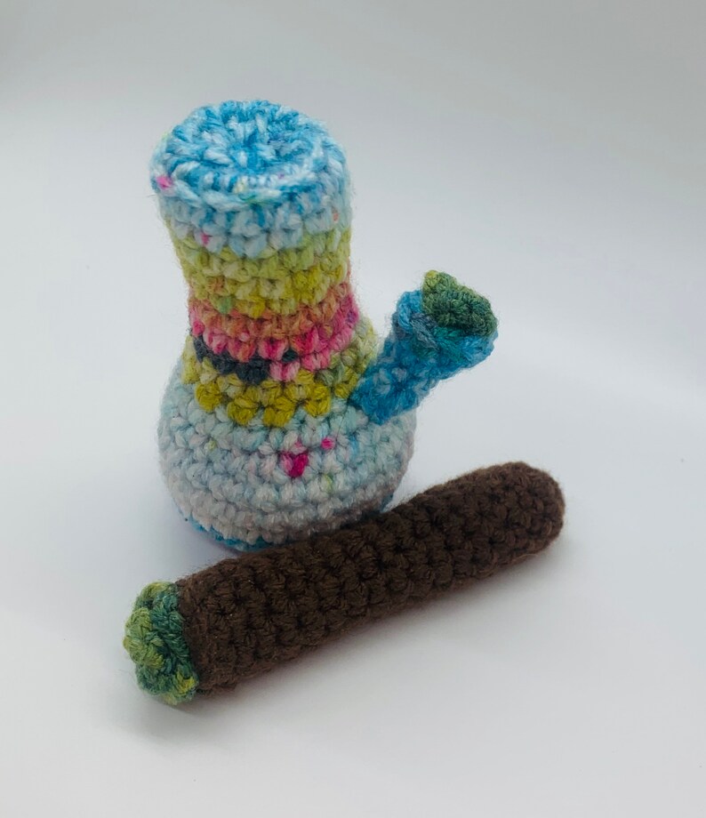 Bong and Blunt Catnip Toy/weed/marijuana/pot/fatty/cat Toy/cats/420 ...