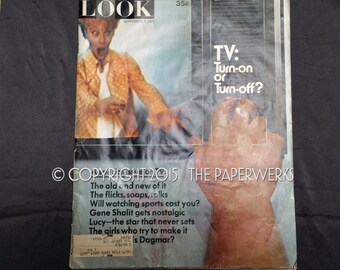 1971 look magazine | Etsy