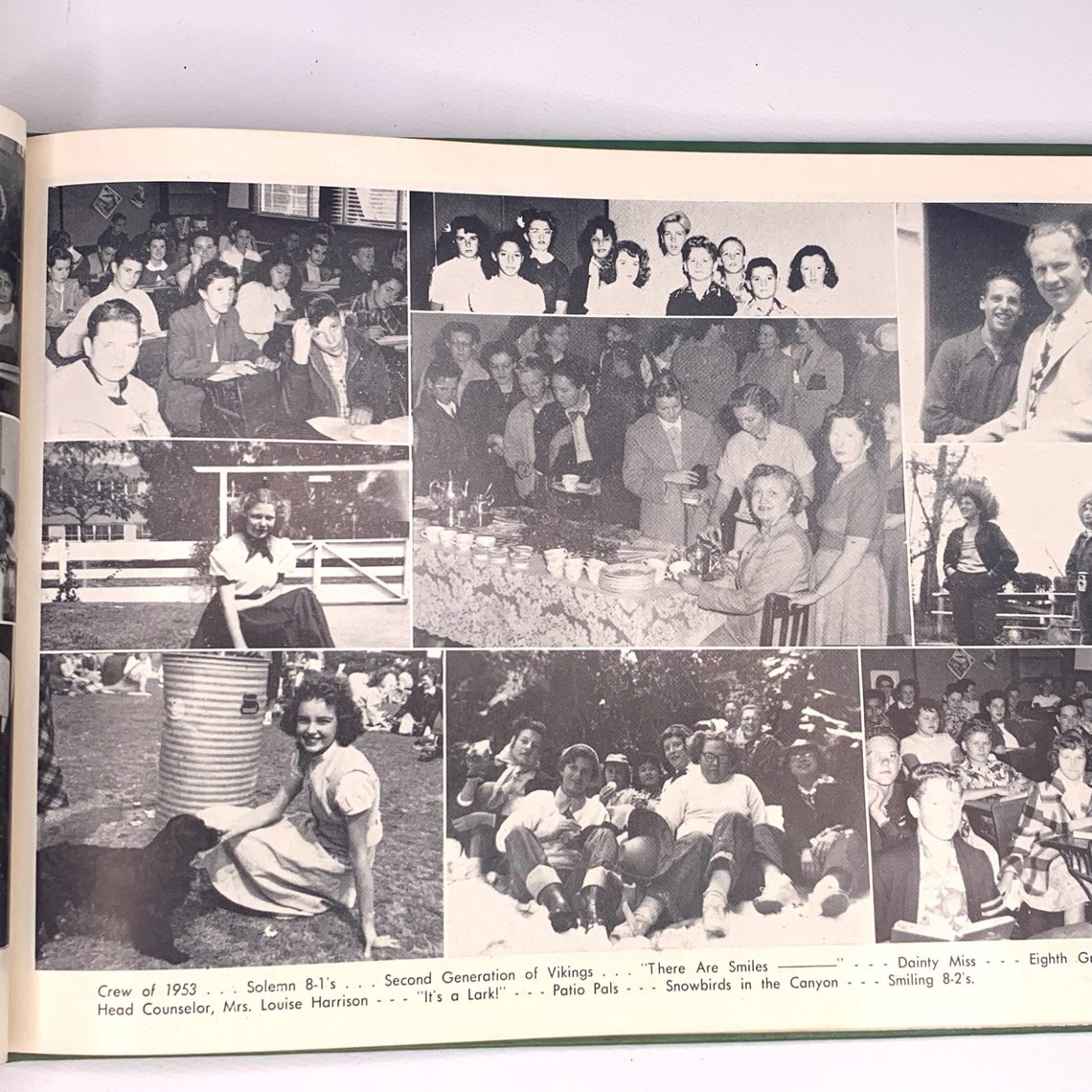 1951 Paramount Junior High School Year Book California Autographs ...