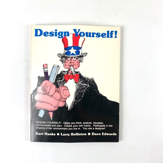 1977 Design Yourself Book Modern Art Illustration Drawing - Etsy