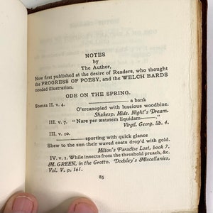 Original “english Poems” by Thomas Grey Published by A C Curtis ...