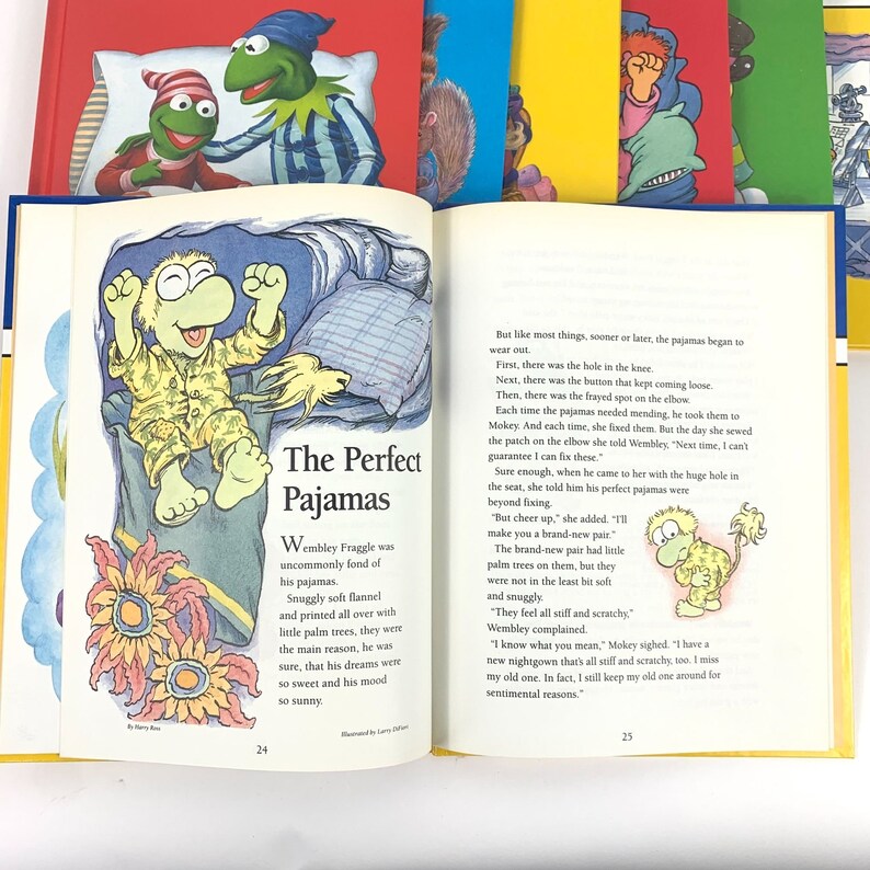 Jim Henson's Muppet Stories 12 Book Set Complete New Kermit Miss Piggy ...