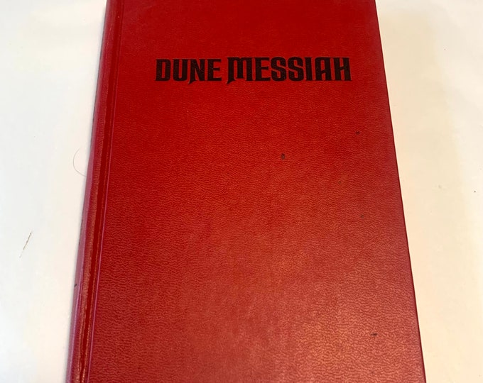 Dune Messiah by Frank Herbert 1969 Book Club Edition Gutter Code G46 ...