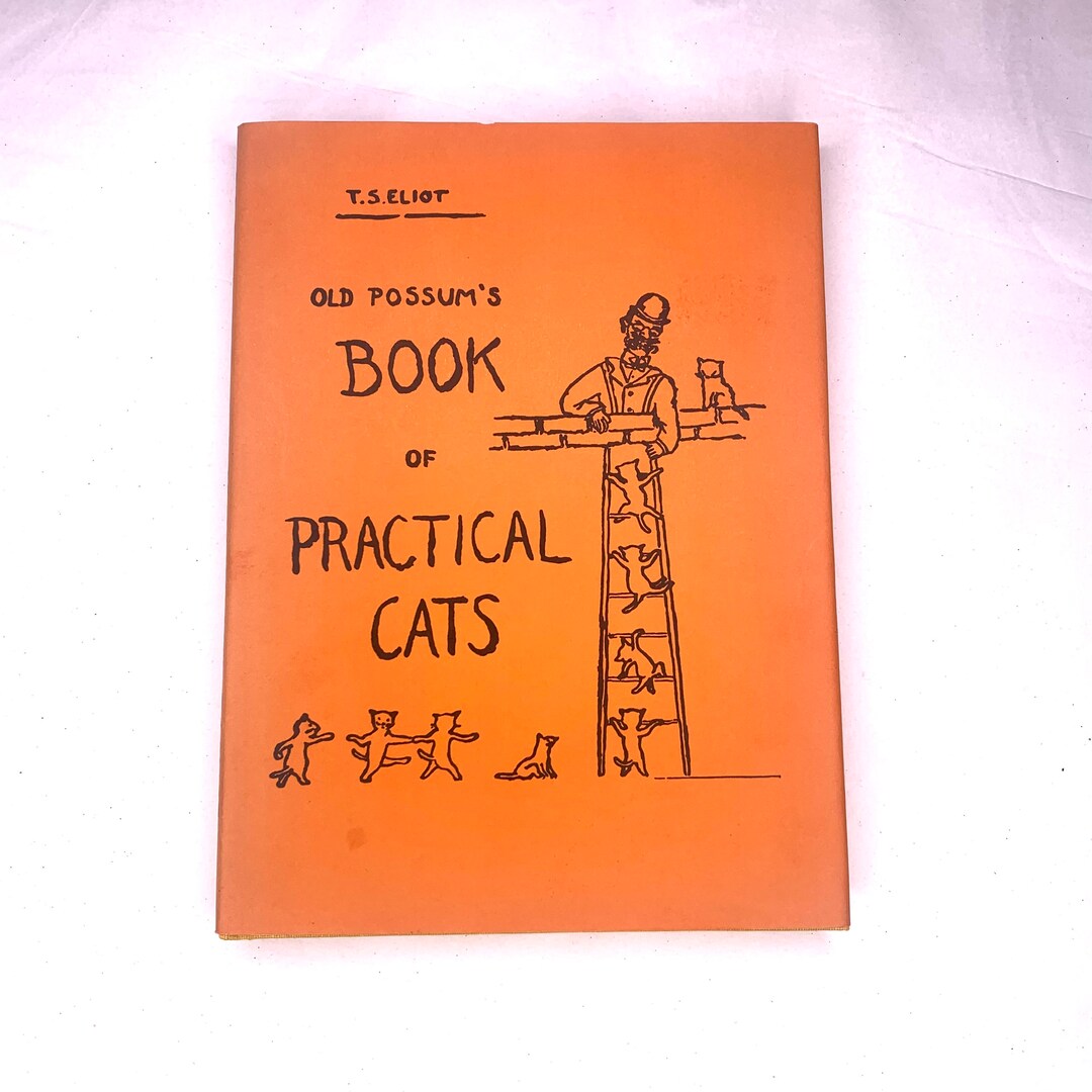 T.S. Eliot Old Possums Book of Practical Cats Poetry 70s Vintage Poems ...