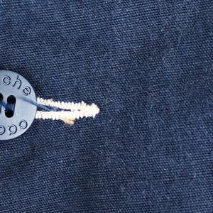 90s Denim Overalls Dress - Normcore Dark Blue Jean Dress - Minimalist ...