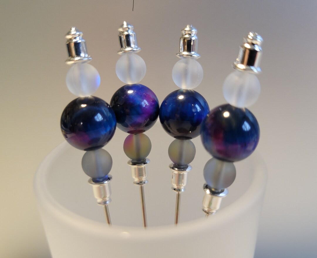 Martini Pick Galaxy Tiger Eye - Etsy