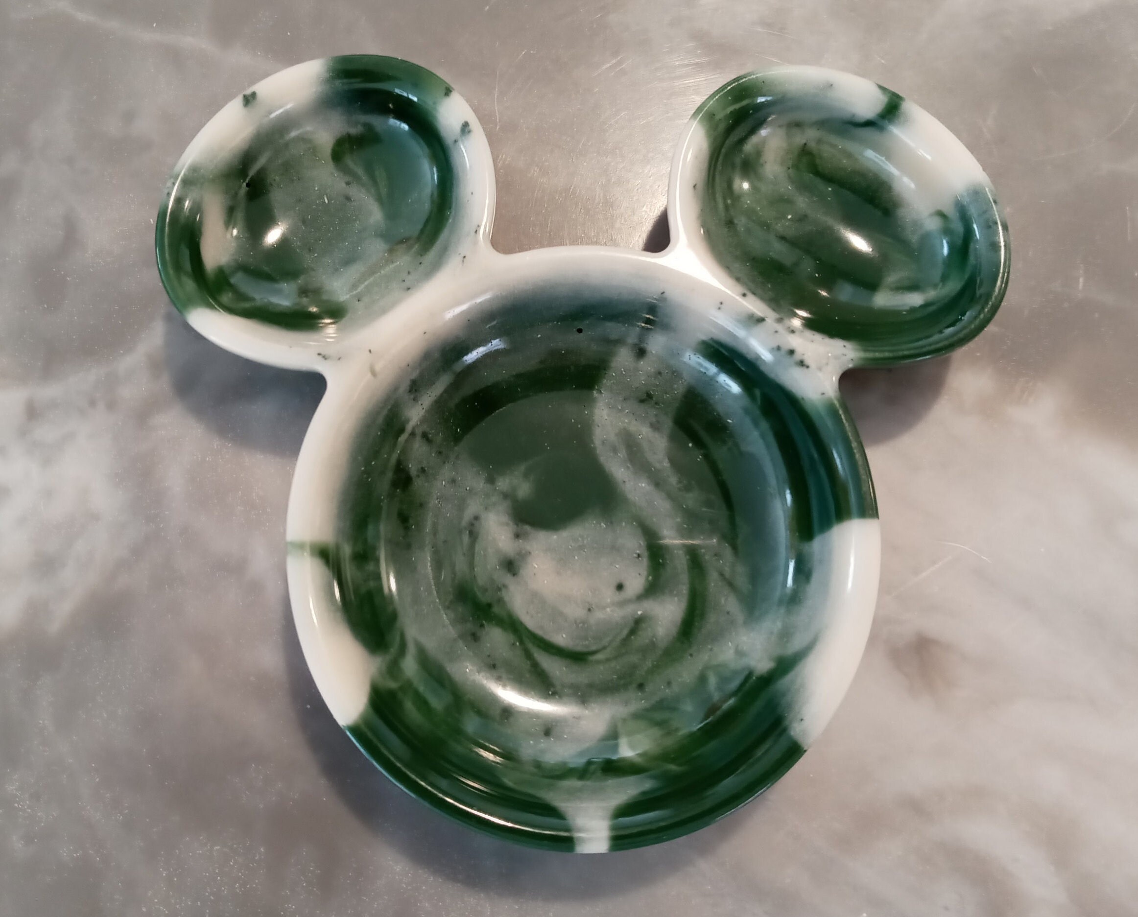 Mickey Mouse Head Epoxy Resin Ring Trinket Jewelry Spoon - Etsy
