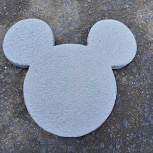 Large MICKEY MOUSE Garden Stepping Stones Decorative Stones Cast in ...