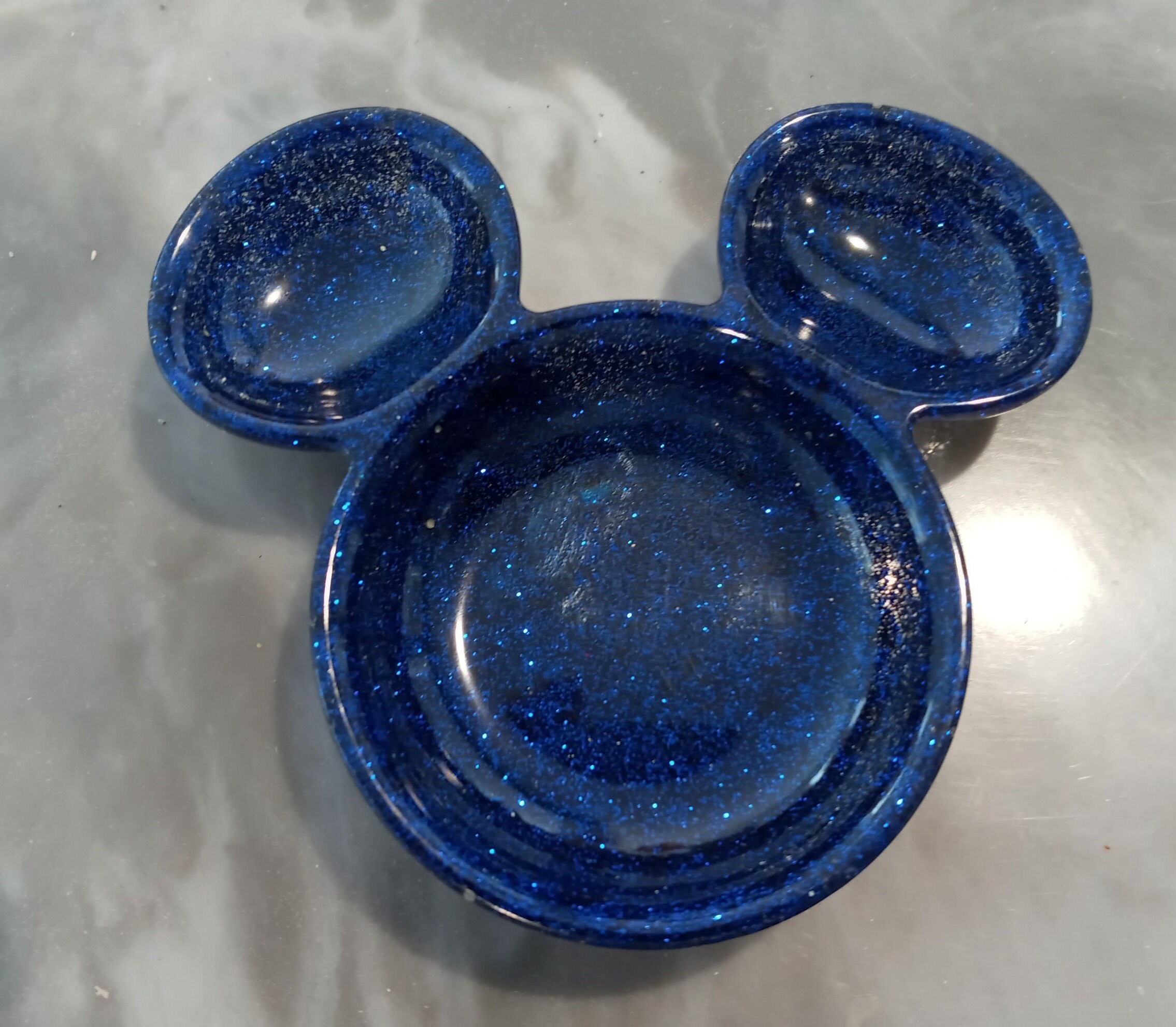 Mickey Mouse Head Epoxy Resin Ring Trinket Jewelry Spoon - Etsy