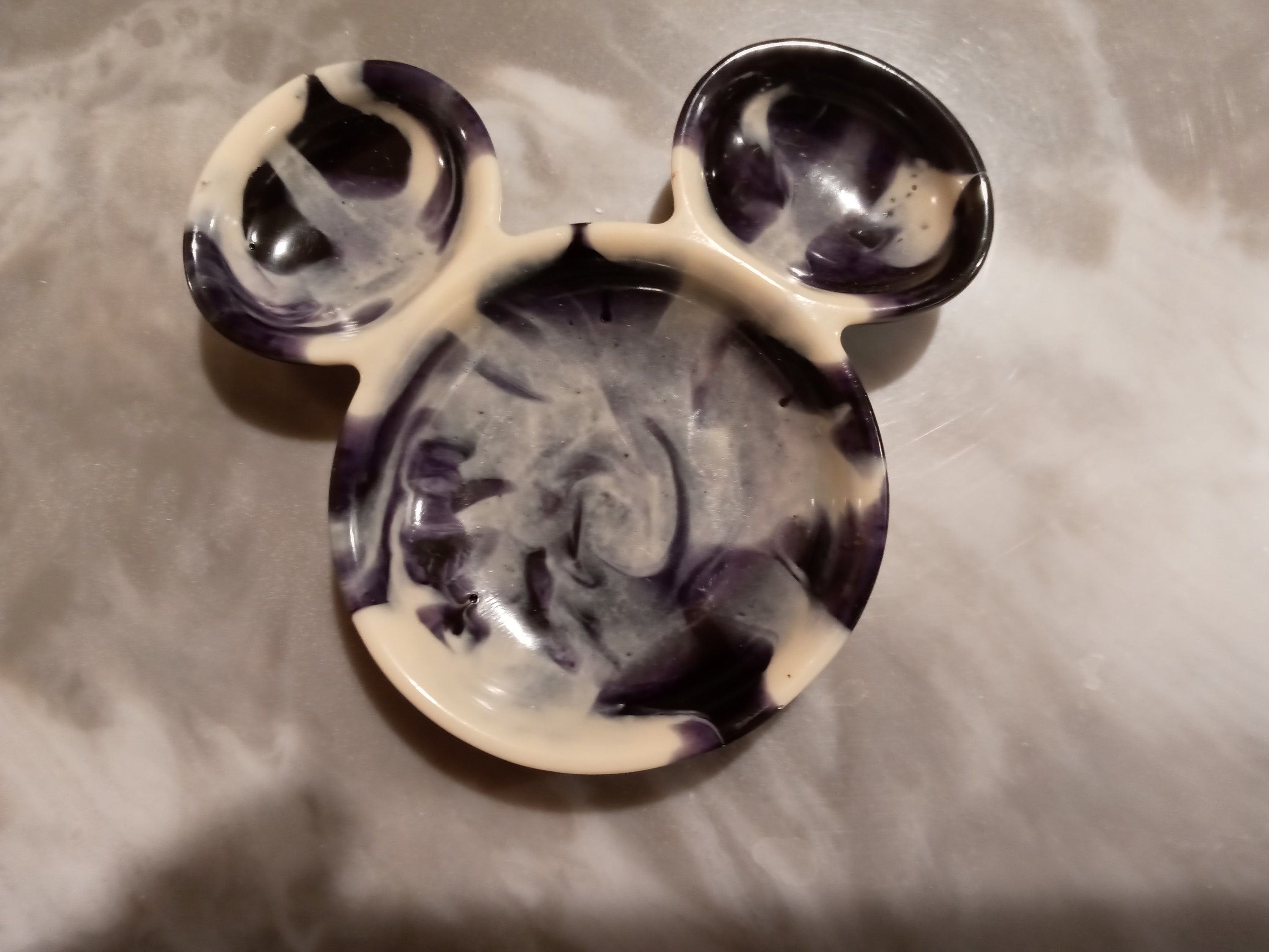 Mickey Mouse Head Epoxy Resin Ring Trinket Jewelry Spoon - Etsy