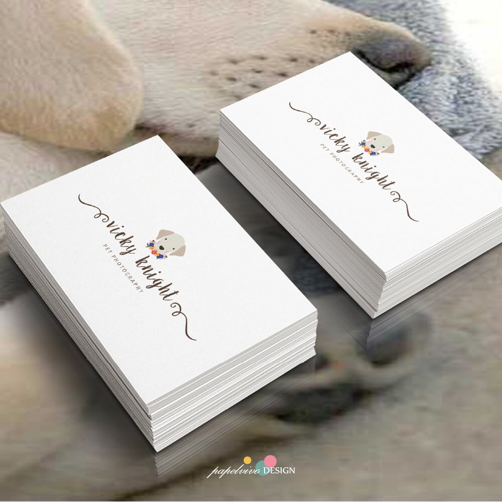 Dog Logo, Premade Logo Design, Pet Photography, Pet Boutique Logo, Dog ...