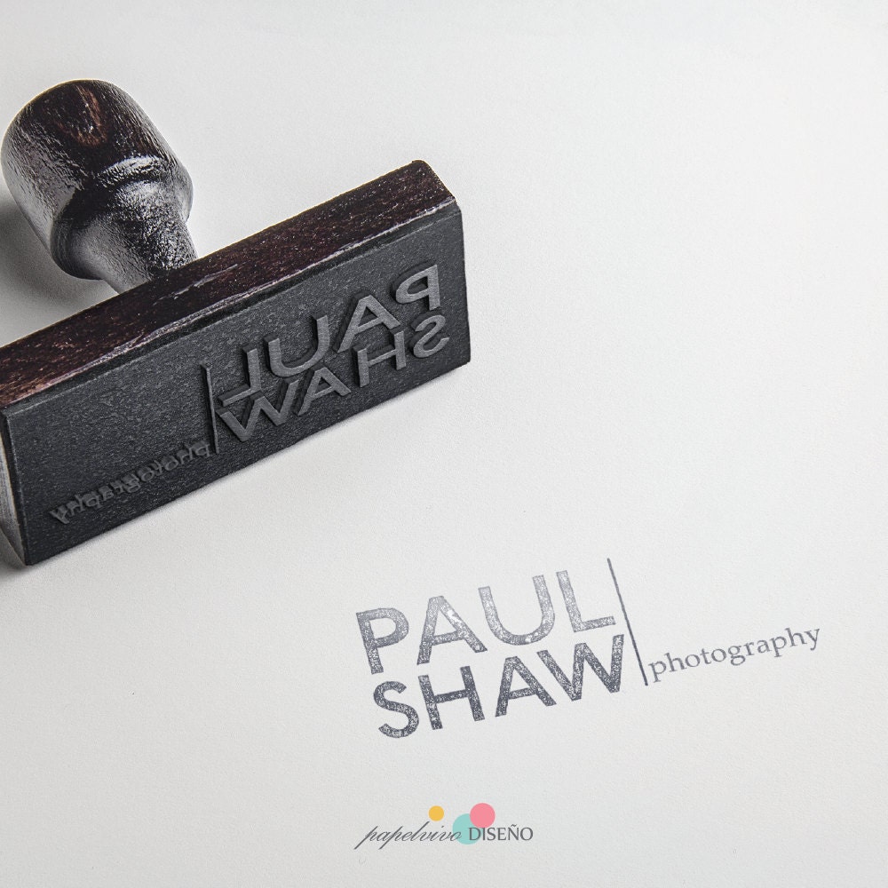 Premade Logo Design / Male logo design / Photography logo / | Etsy