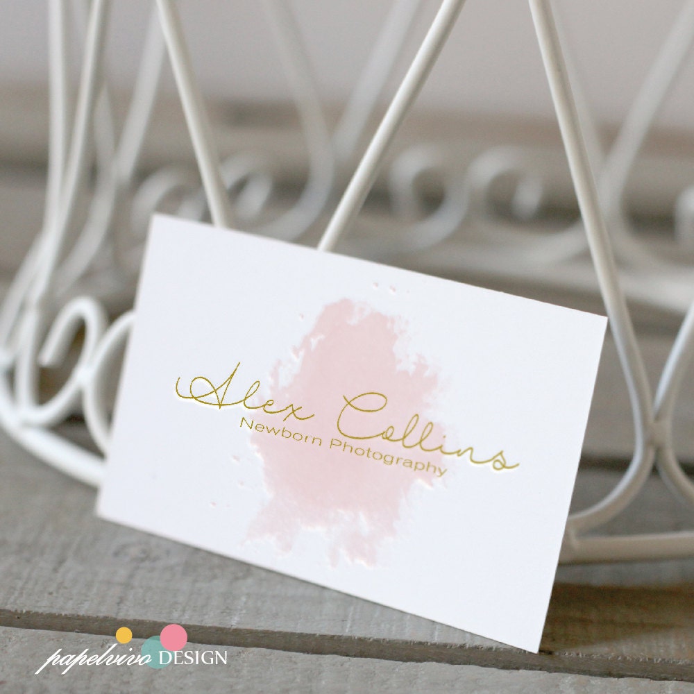 Diseño de logo logo para artistas logo acuarela logo | Etsy