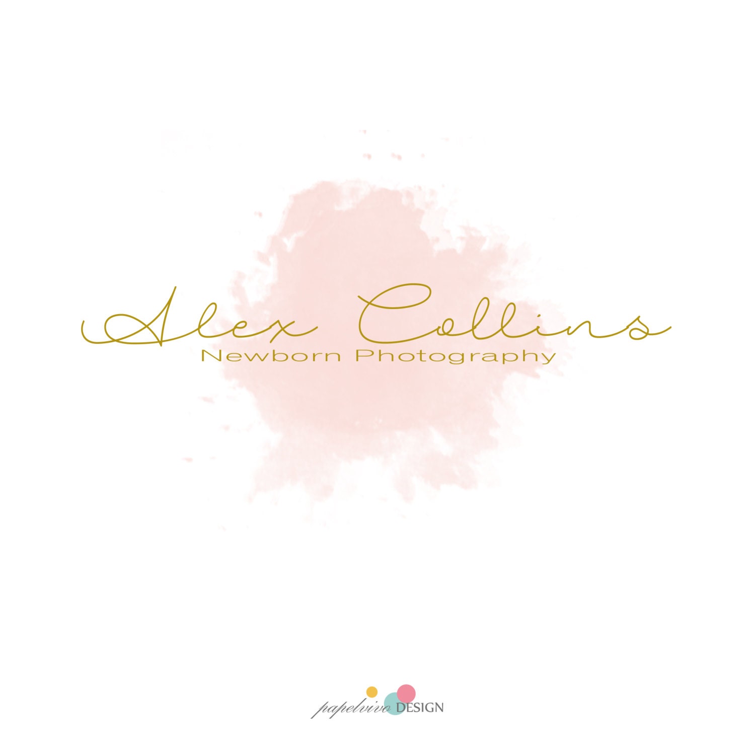 Diseño de logo logo para artistas logo acuarela logo | Etsy