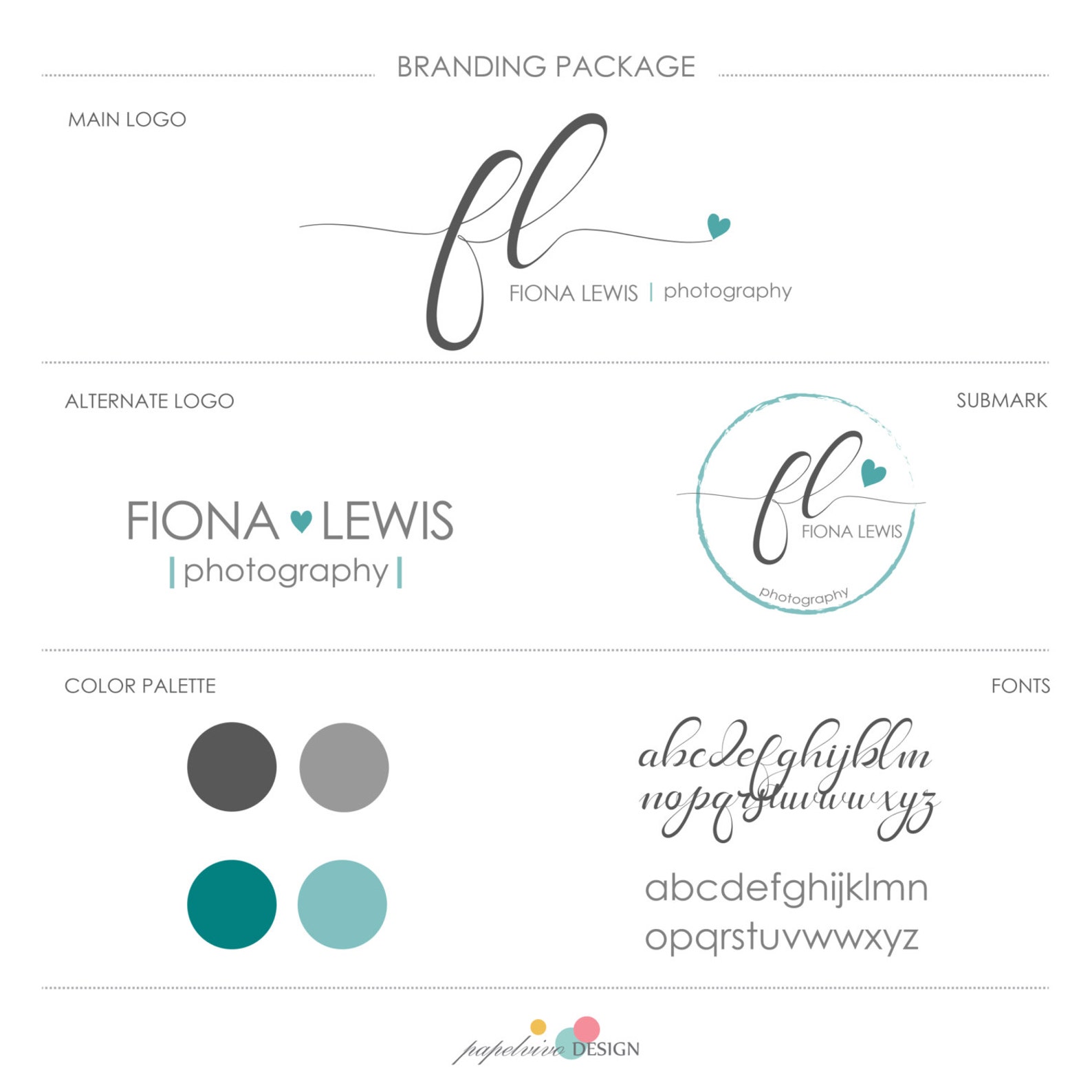 Branding Package / Brand Identity / Branding Kit / Premade Logo Package ...