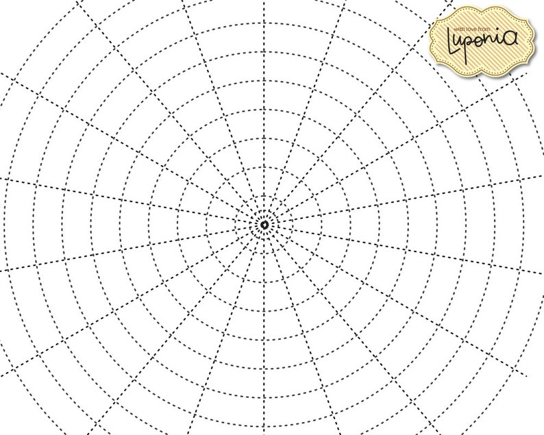 Mandala Grid Paper 12 Different Grids - Etsy Canada