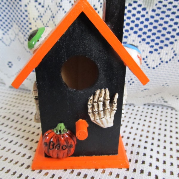 Halloween Birdhouse - Etsy