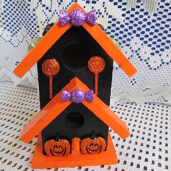 Halloween Birdhouse - Etsy