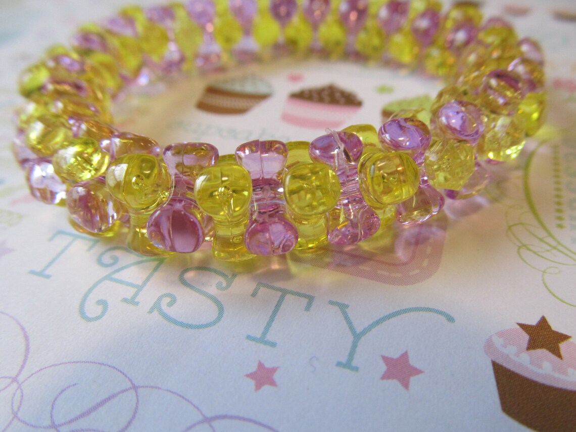 Girls Beaded Bracelet- Girls Bracelets- Kids Bracelets- Bracelets for ...
