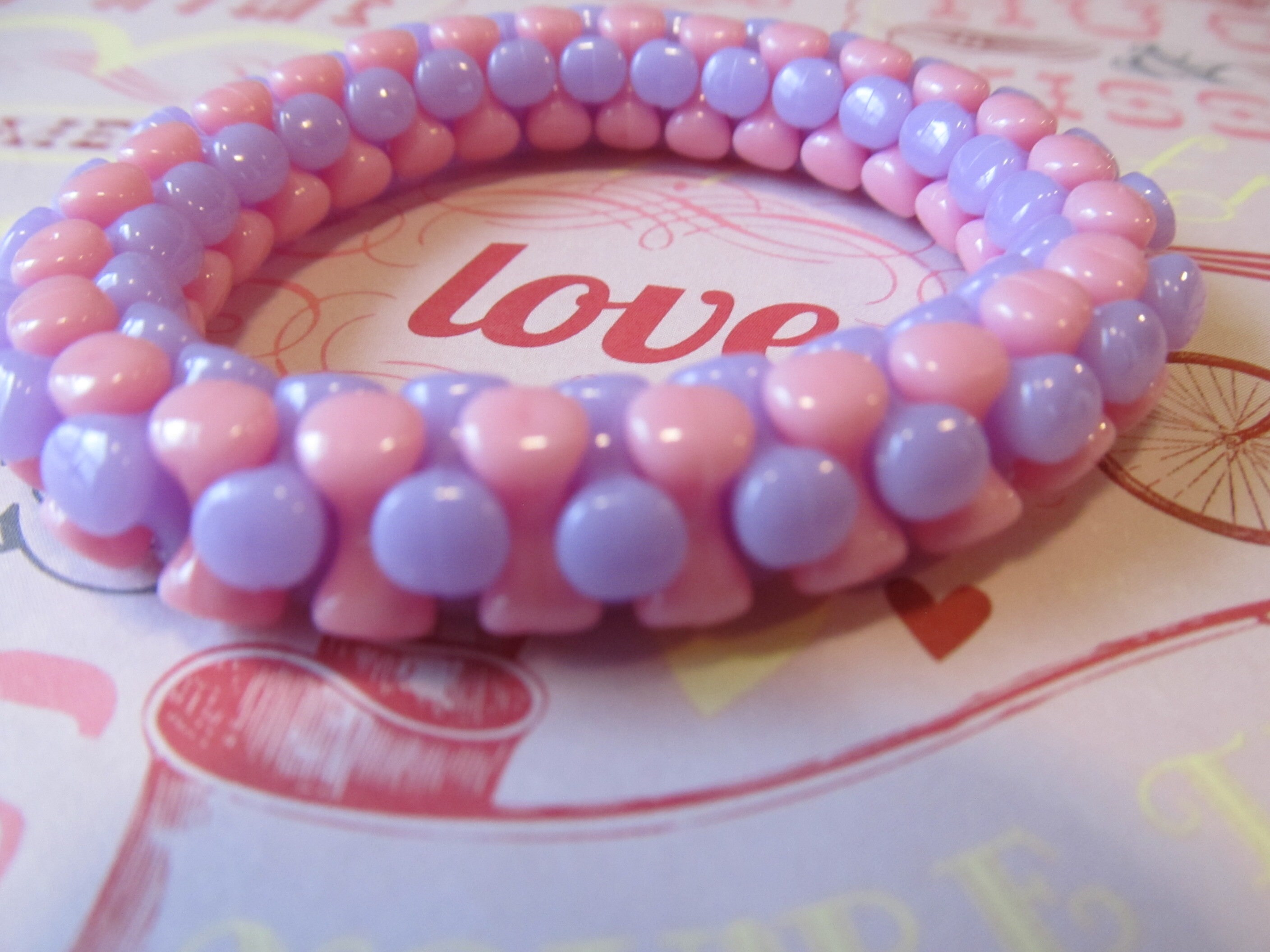 Valentine Beaded Bracelet Valentine Bracelet-valentine Gifts - Etsy