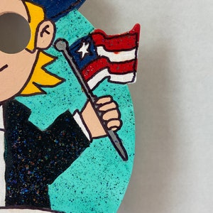 Kids Masks- Uncle Sam Mask- Children Mask- 4th of July Decor- Patriotic ...