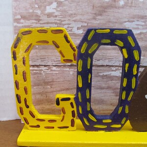 Purple and Gold Go Team Sign- Football Sign-table Decor- Shelf Decor ...