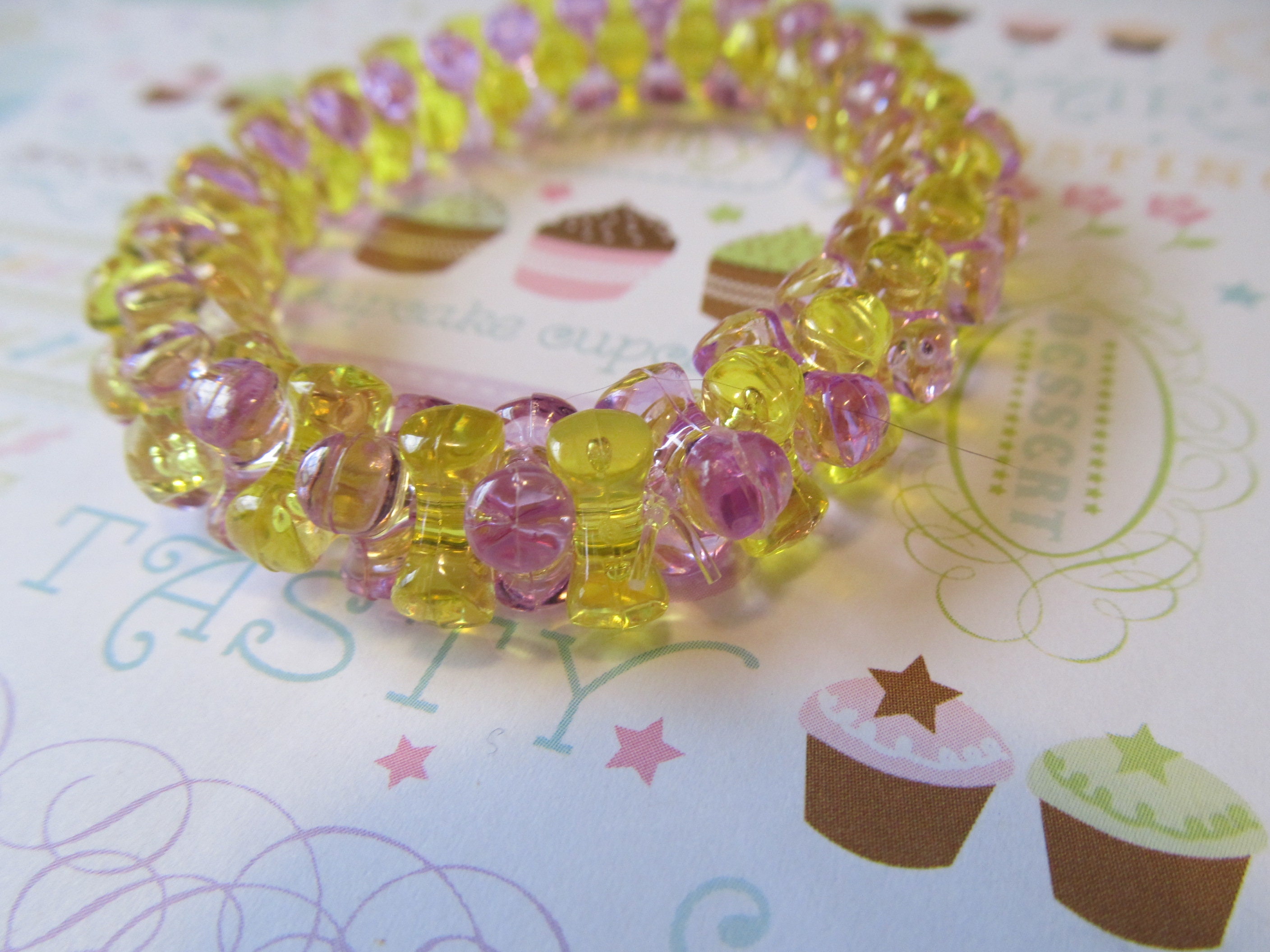 Girls Beaded Bracelet Girls Bracelets Kids Bracelets - Etsy