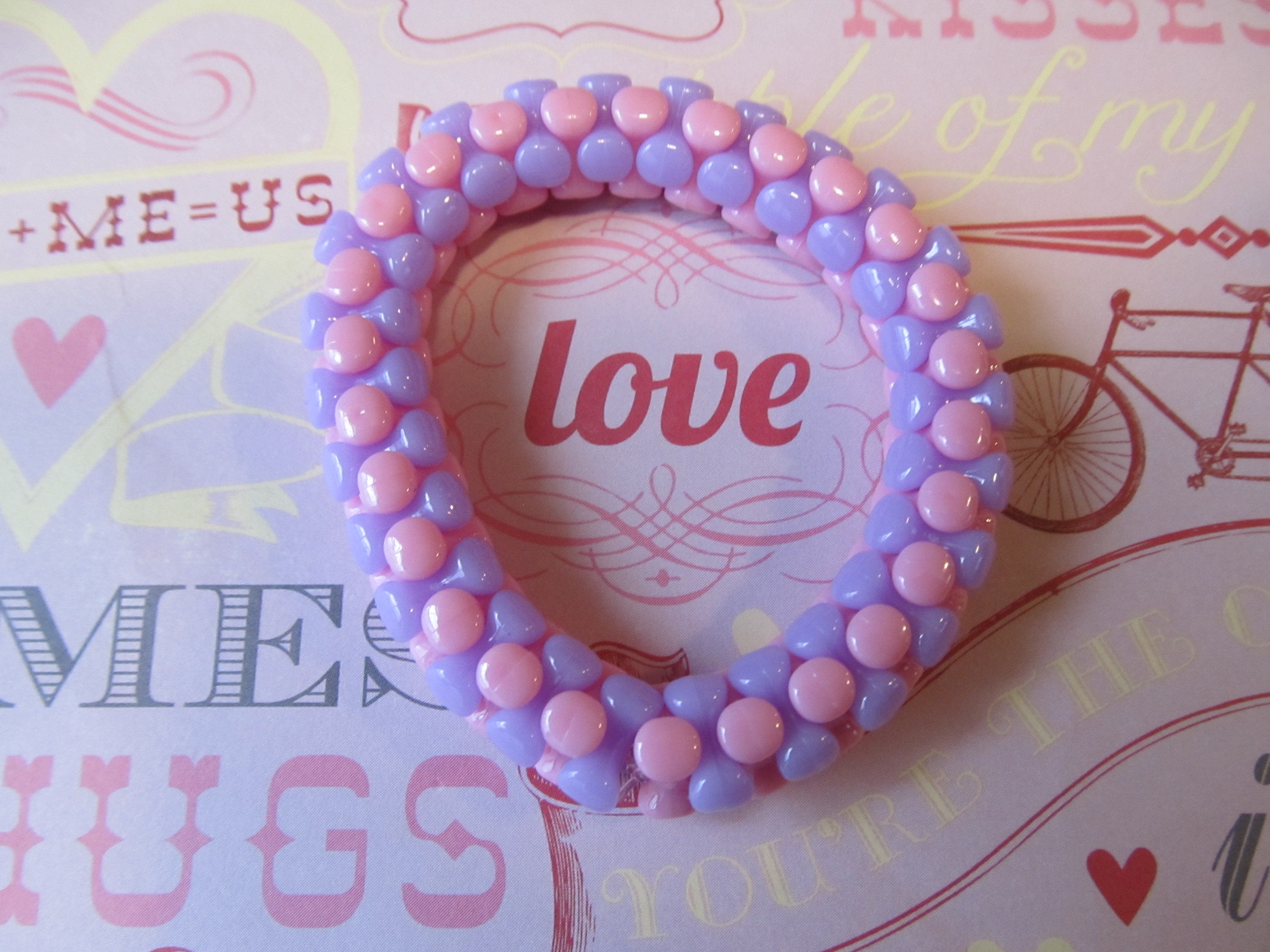 Valentine Beaded Bracelet Valentine Bracelet-valentine Gifts - Etsy