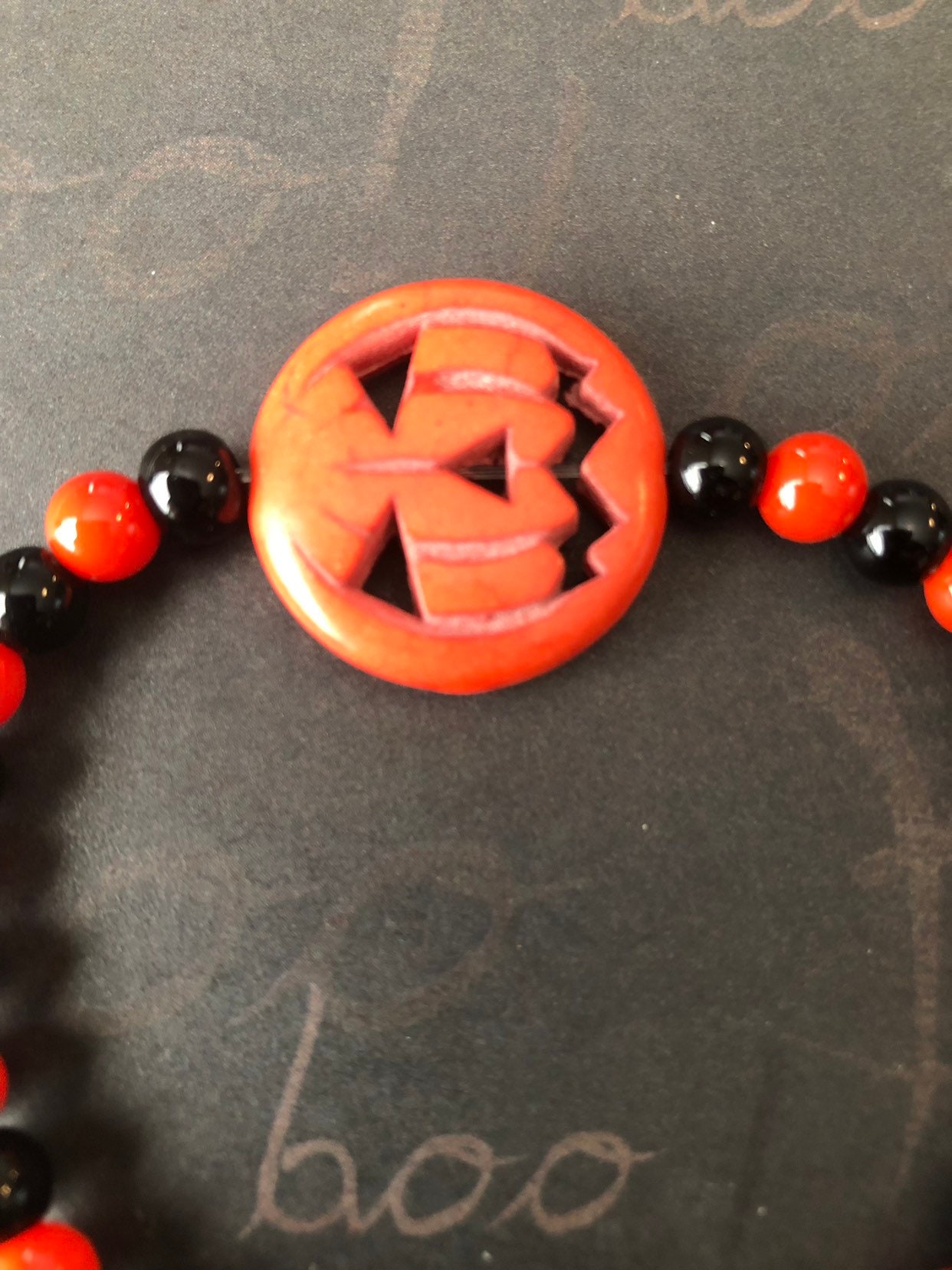 Pumpkin Bracelet Halloween Bracelet Halloween Jewelry - Etsy