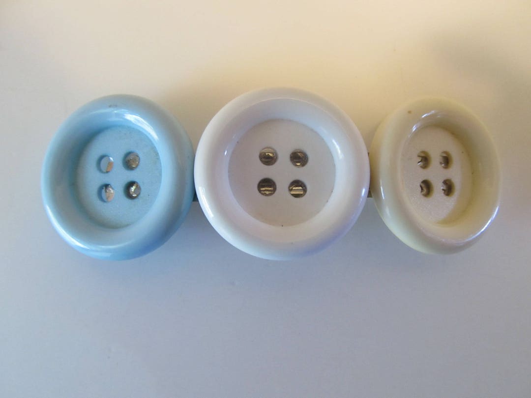 Large Button Barrette- Birthday Gift- Gifts for Her-hair Accessories ...