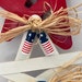 Star Patriotic Wall Hanging- Patriotic Wood Decor- Patriotic Wall Decor ...