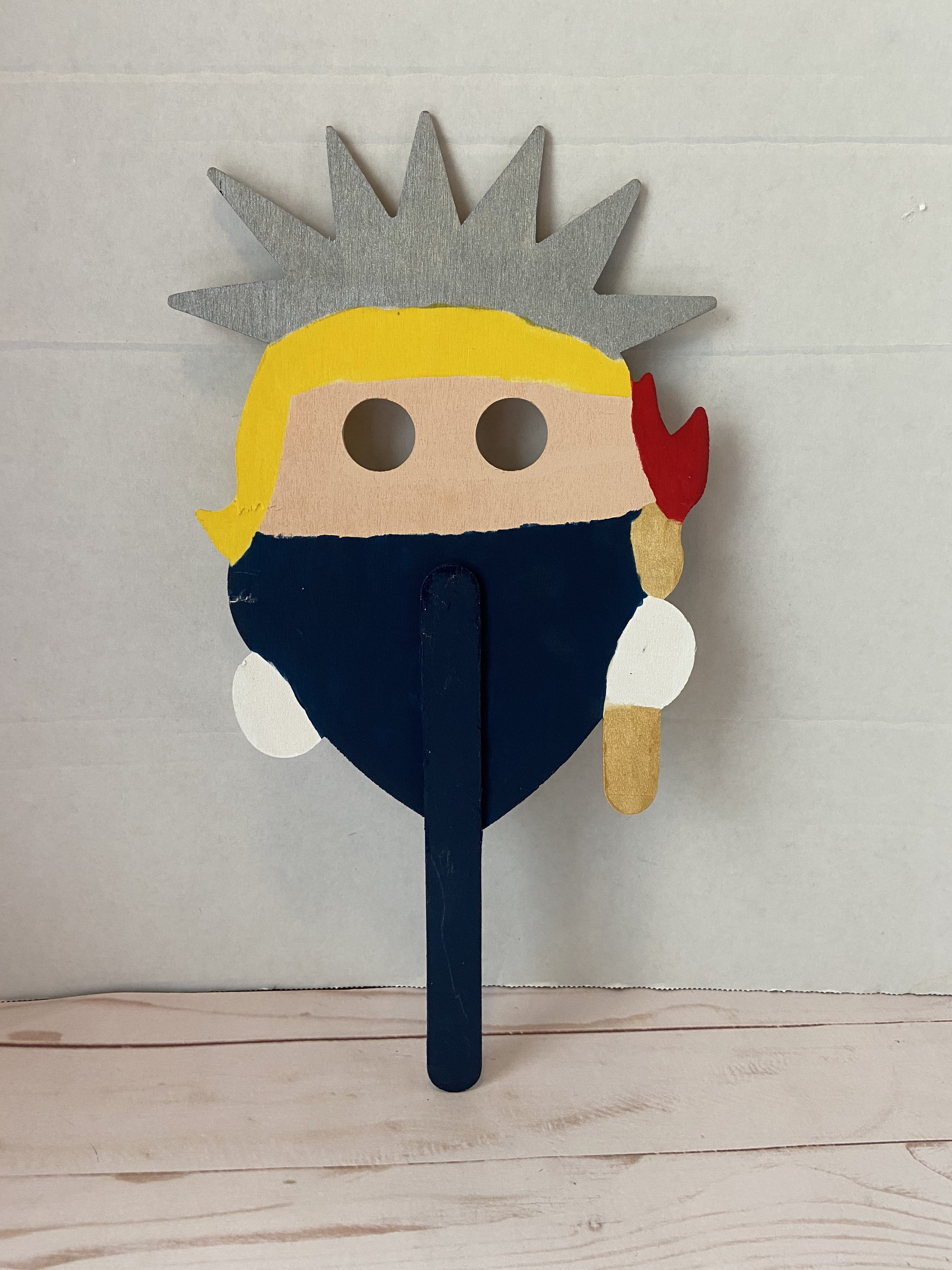 Kids Masks Lady Liberty Mask Children Mask-patriotic Decor - Etsy